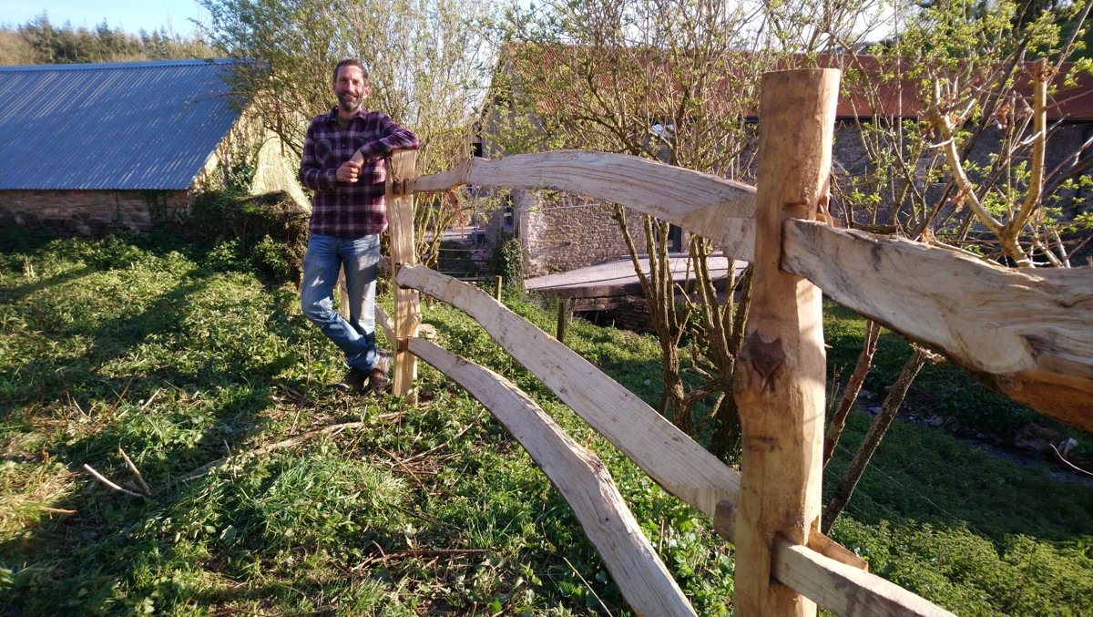 Tom Murphy Woodland Management Specialist on the Isle of Wight